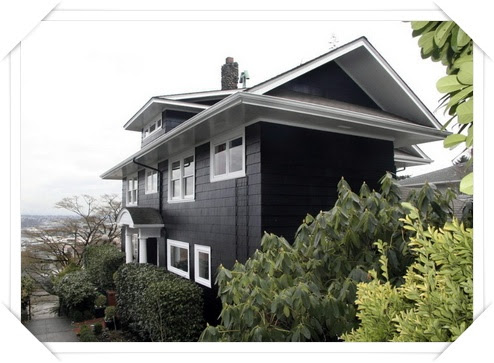 Rumah Berwarna Hitam Tak Selalu Kelam | ilmu bangunan