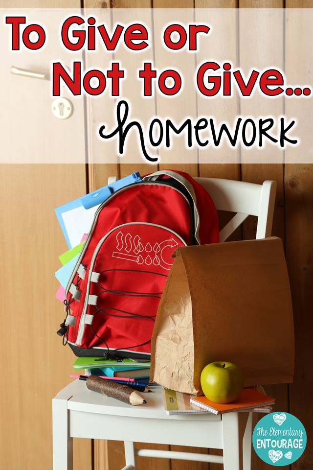 The Elementary Entourage A DIY Homework Routine The Elementary Entourage A DIY Homework Routine