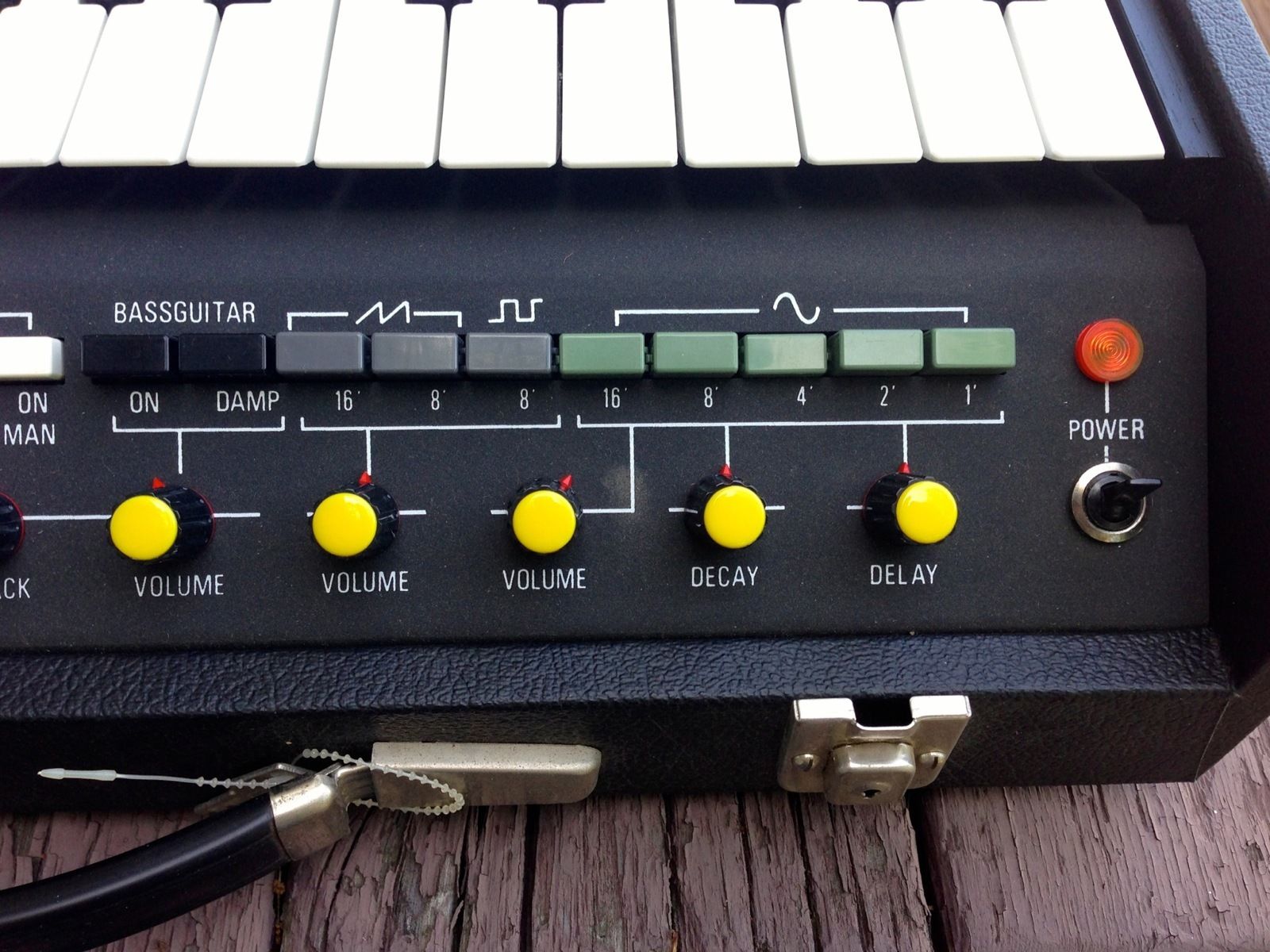 MATRIXSYNTH: WERSI BASS SYNTH Rare German Vintage Analog Synthesizer SN ...