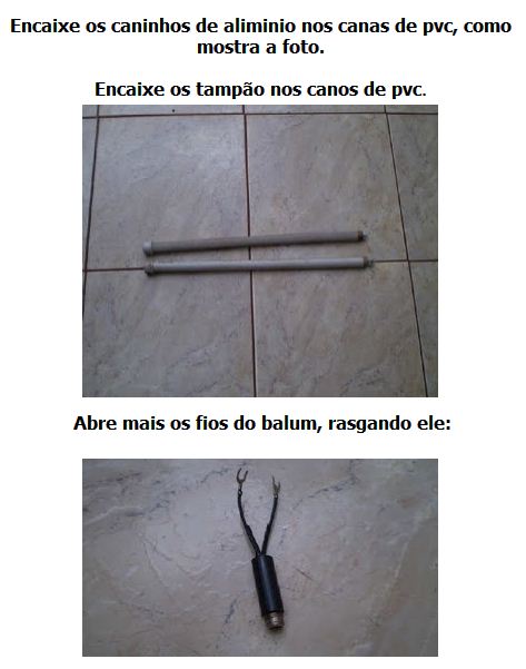 Mundo PVC: Antena de TV em PVC