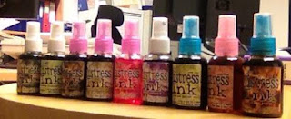 Miss StampAlot: Distress INK - SPRAY - Homemade