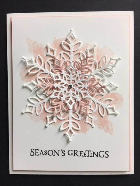 My Creative Corner!: Beautiful Blizzard, Snowfall Thinlits Dies, Christmas Card