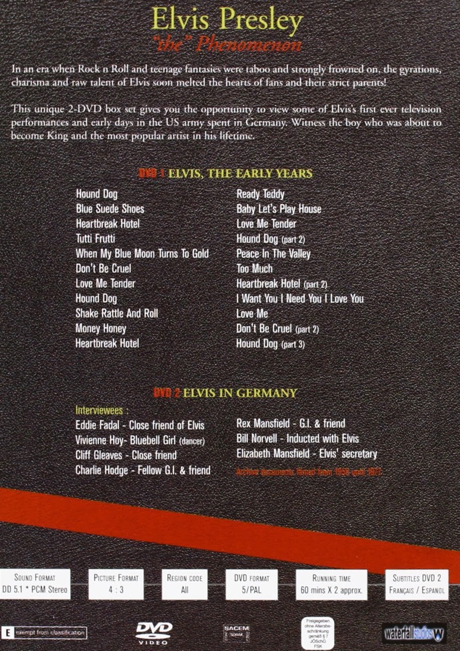 ELVIS MEMORIES : ELVIS The Forgotten Archives (DVD)
