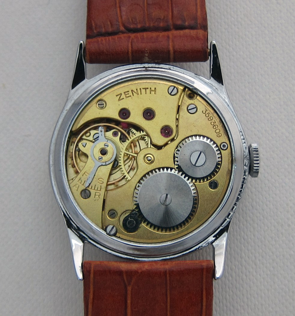 chronoaddict: ZENITH cal.12-4-P Silver Dial
