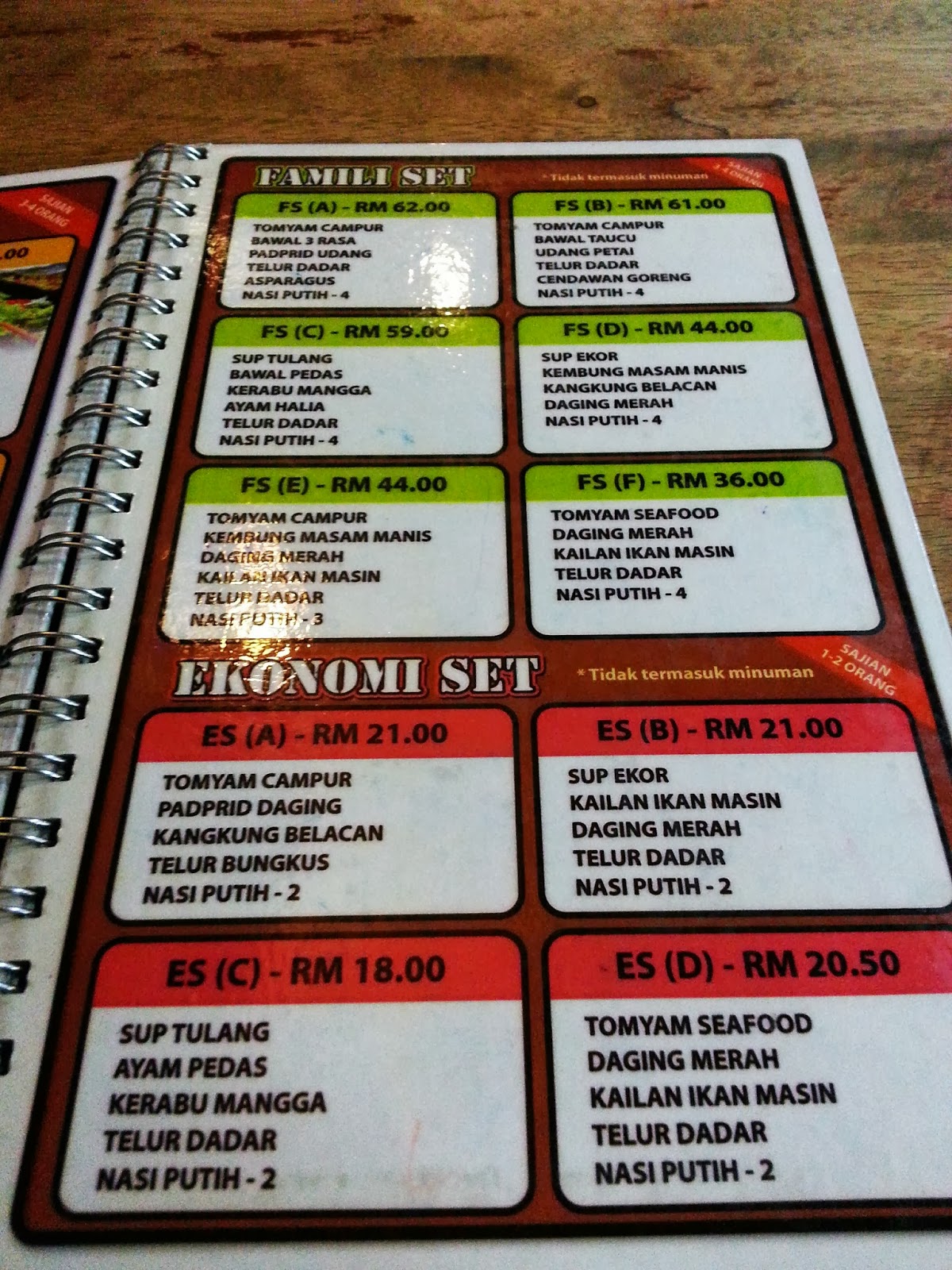 Venoth's Culinary Adventures: Chief Tomyam Seafood Restaurant ...