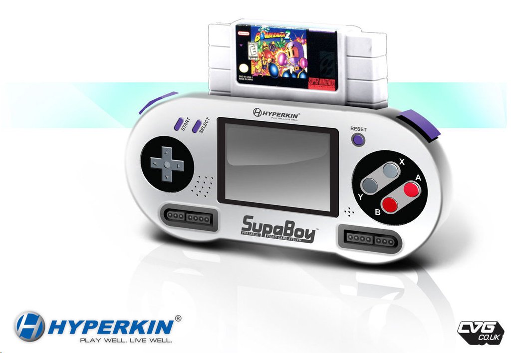 Super Nintendo Goes Portable with SupaBoy