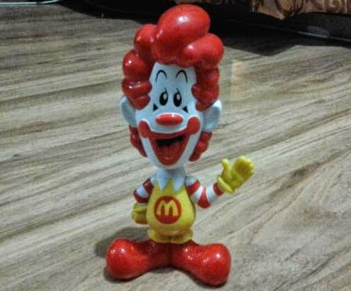 MATAKU PEDAS DI TERENGGANU: Telah Dijual: Patung Ronald McDonald Bobblehead