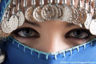 Blue Arab eye ~ Arab Eyes