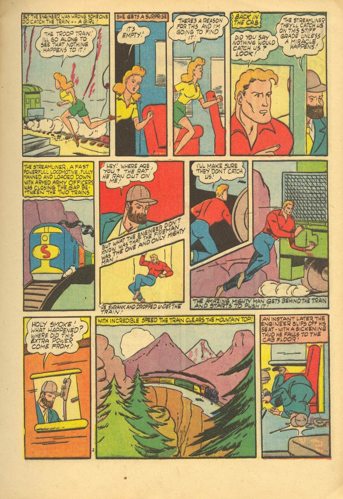 Four-Color Shadows: Mighty Man (and the World's Strongest Girl)-Martin ...