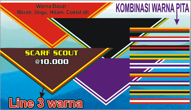 KEDAI PRAMUKA TUNAS KARYA PASURUAN: scarf
