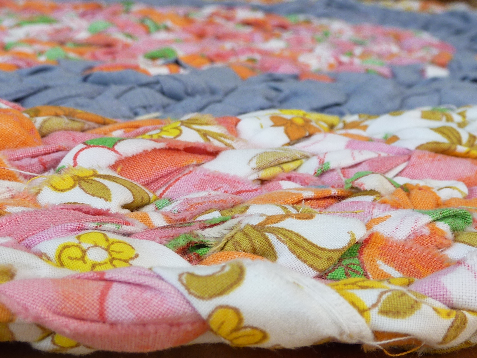 born again creations: 41. A Braided Rug