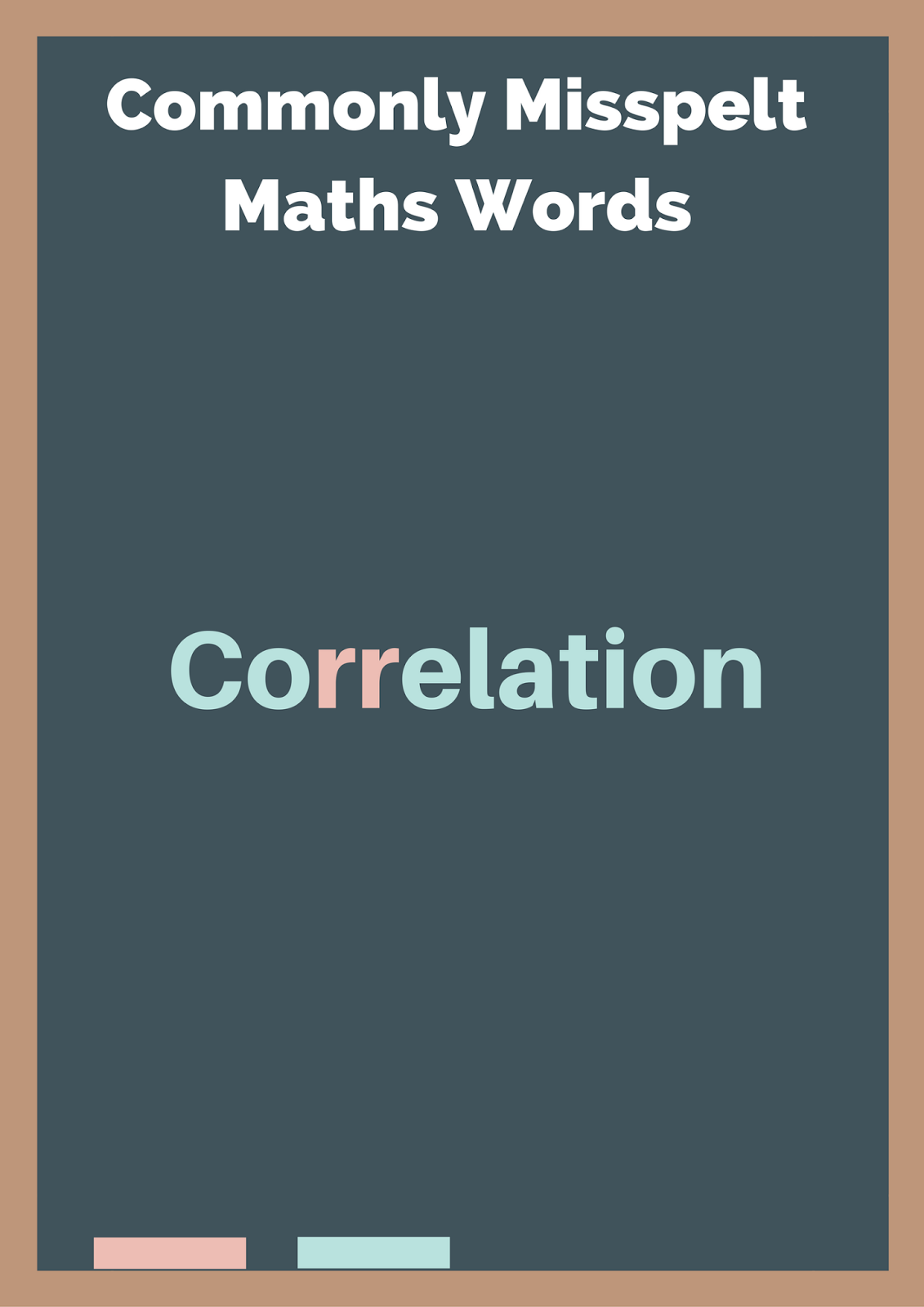 Resourceaholic: Misspelt Words Display