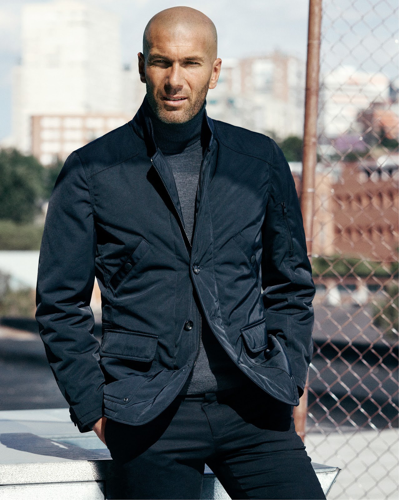 Zidane pour Mango Homme Hiver 2015