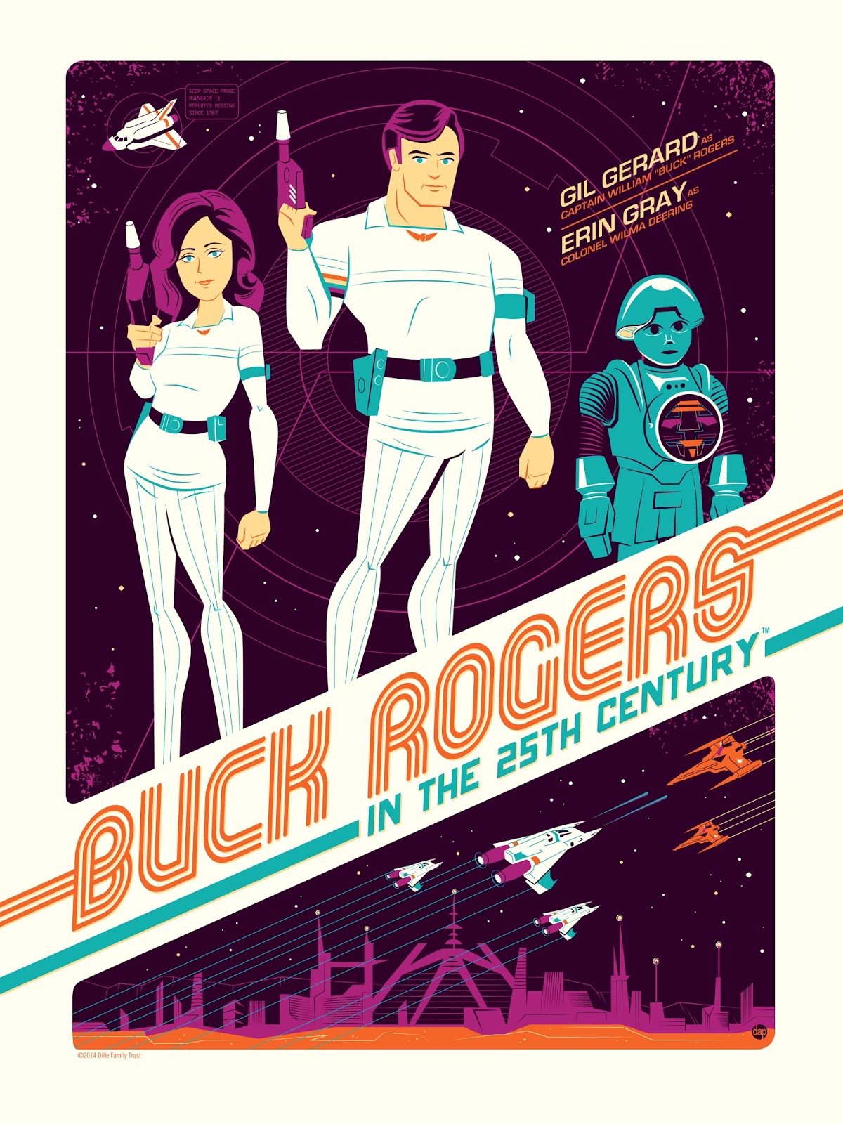 Montygog's Art-O-Rama!: Bidi, Bidi, Bidi, Buck, you're my kind of guy.
