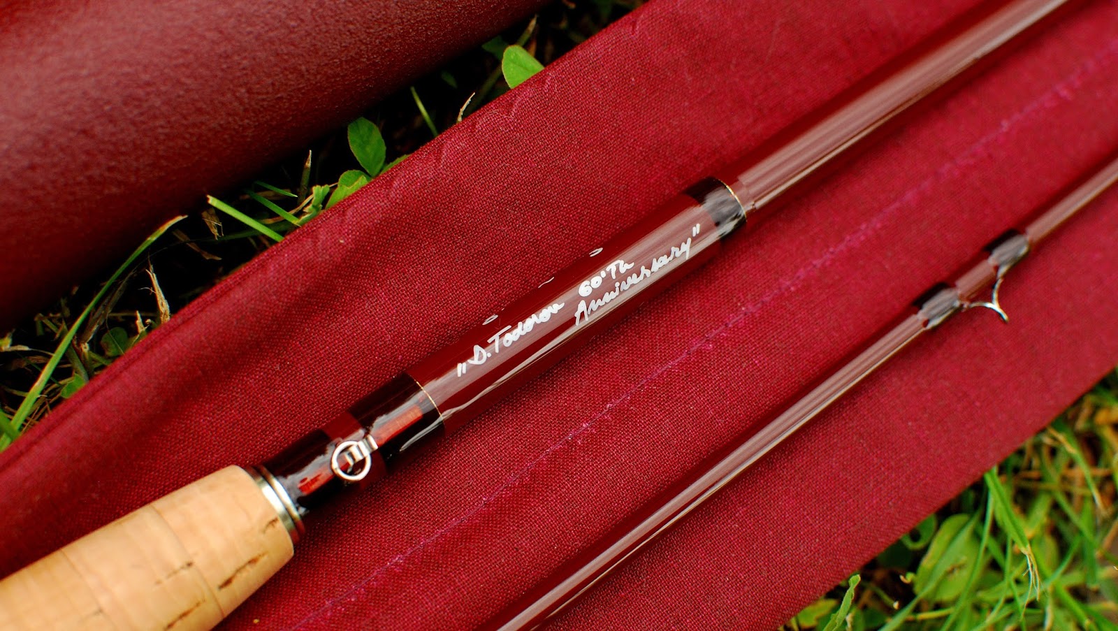 Handcrafted graphite and fiberglass fly rods: Tom Morgan