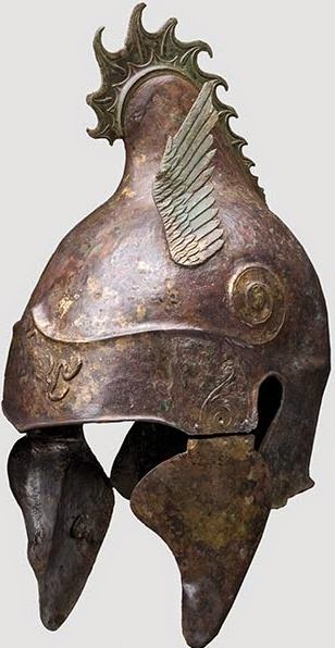 bensozia: Chalcidian Griffin Helmet, 4th Century BCE