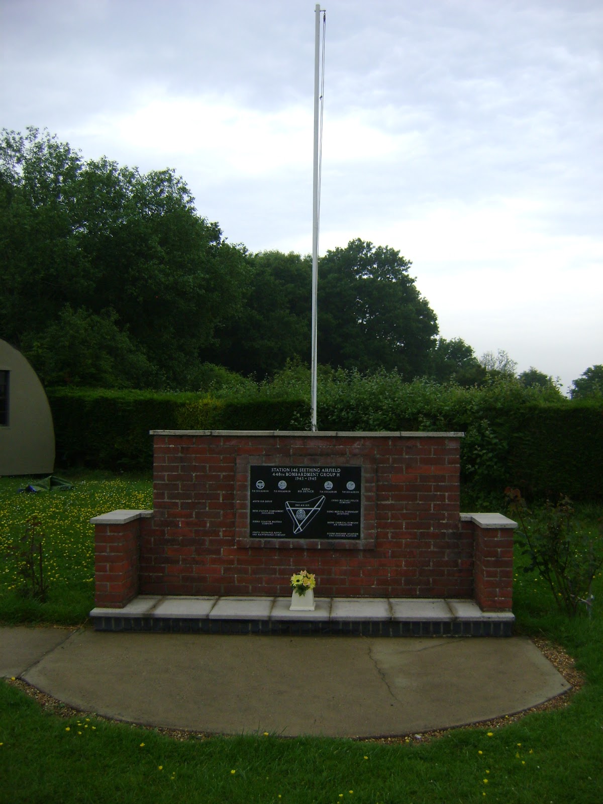 American Memorials in Norfolk & Suffolk: Seething: Control Tower Museum