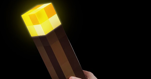 327 Pixels: Minecraft Torch