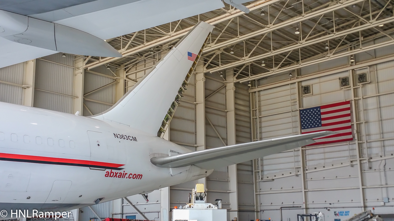 HNL RareBirds™: ABX Rudder Change