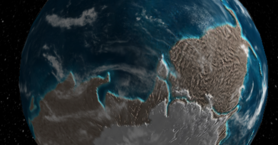 Map of the Week: Ancient Earth Globe