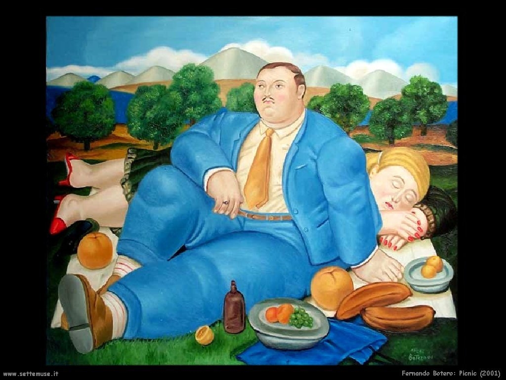 Sapori in concerto: L'arte obesa di Fernando Botero e la mia "Matrioska ...