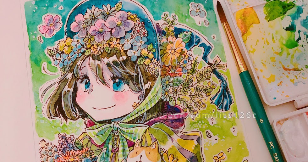 Flower witch - #WitchSeries1 No.08