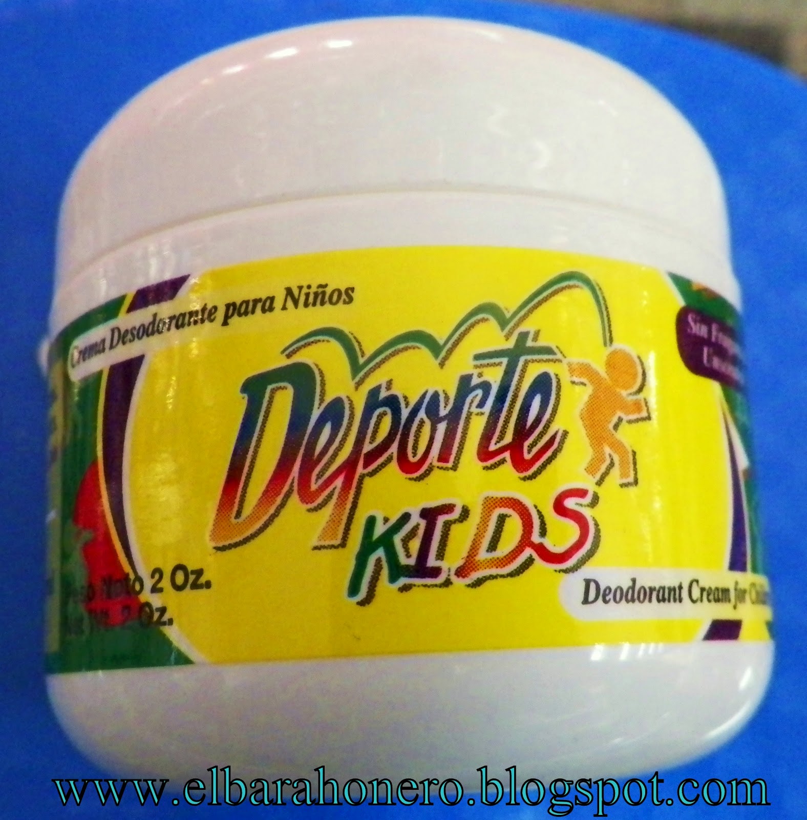 Crema desodorante Deporte|El Barahonero