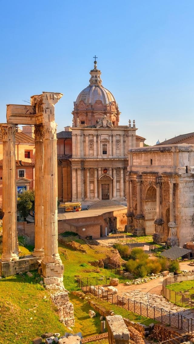 The Roman Forum, Rome, Italy | A1 Pictures