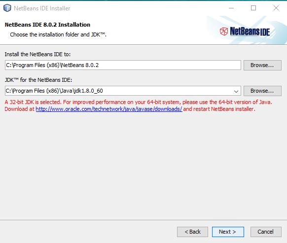 Tutorial Java : Cara Install NetBeans IDE, JDK, JRE 32 & 64 Bit - HTML