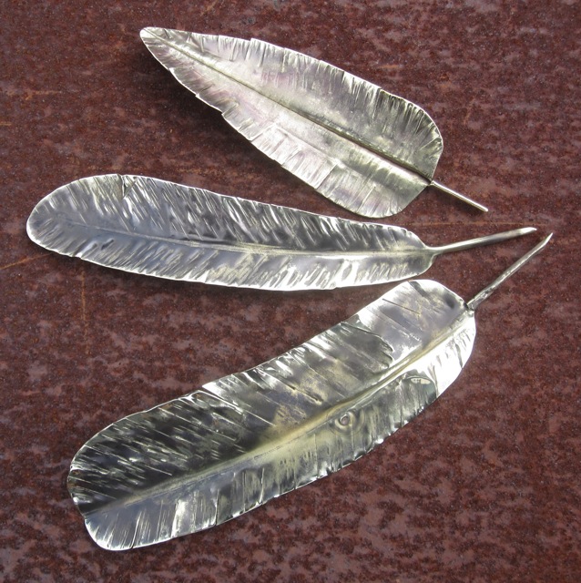 Rustnstuff: Feathers in metal