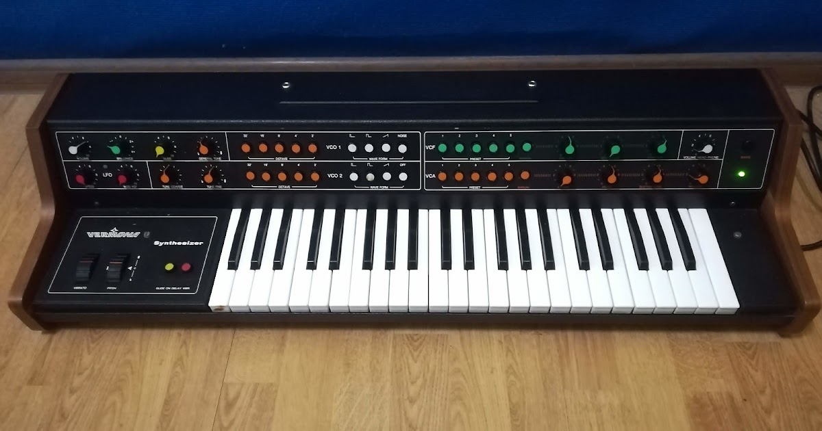MATRIXSYNTH: Vermona Analog Synthesizer 80s GDR German NOS SN 214372