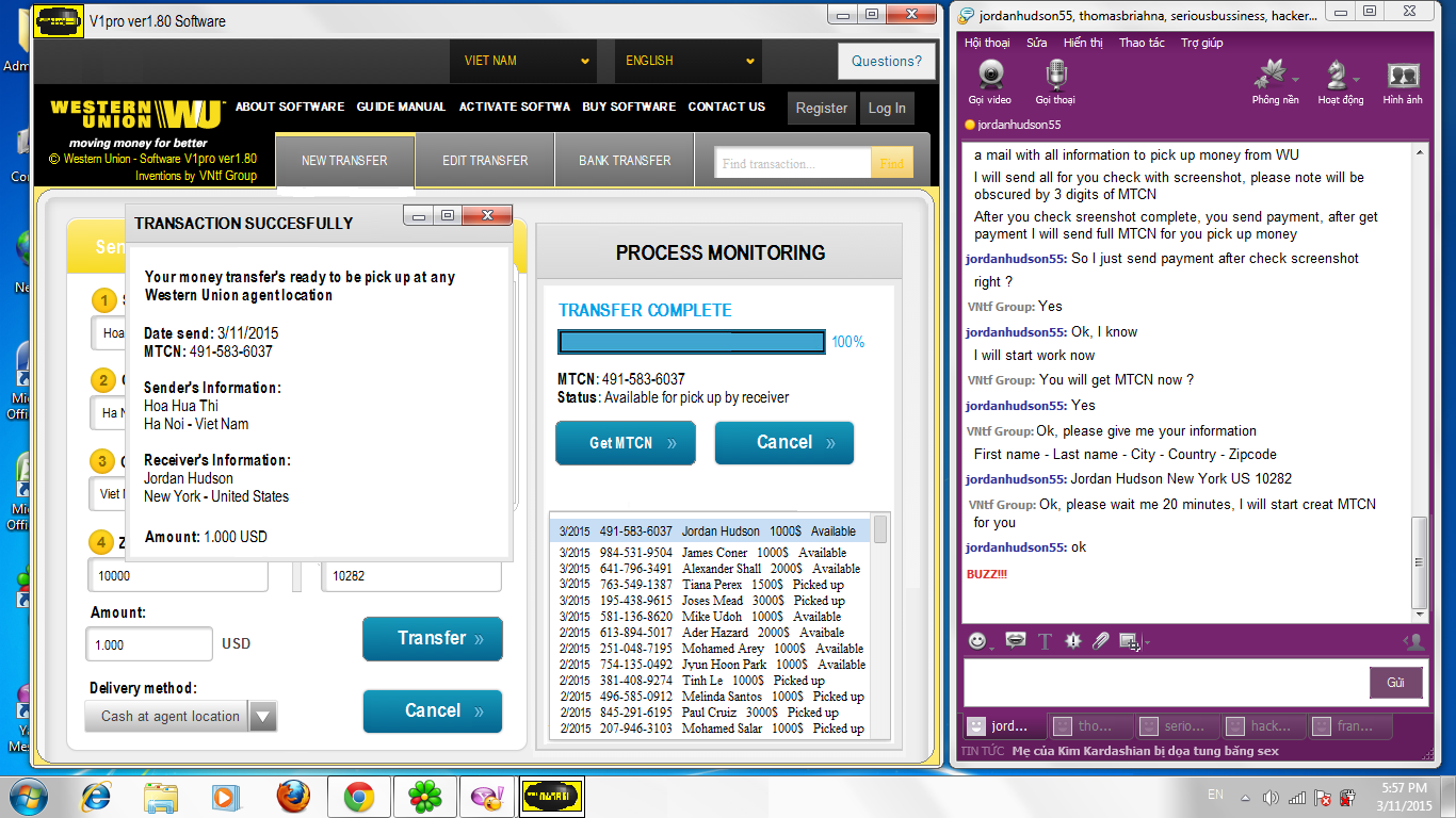 Transfer WU Professional V1pro ver1.80 2014