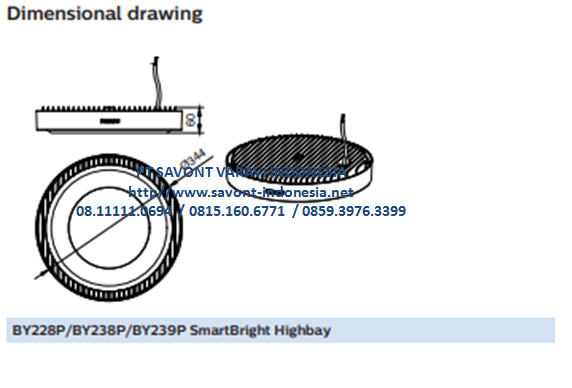 PHILIPS - SmartBright Highbay G3 BY239P LED200/CW PSU | DISTRIBUTOR ...