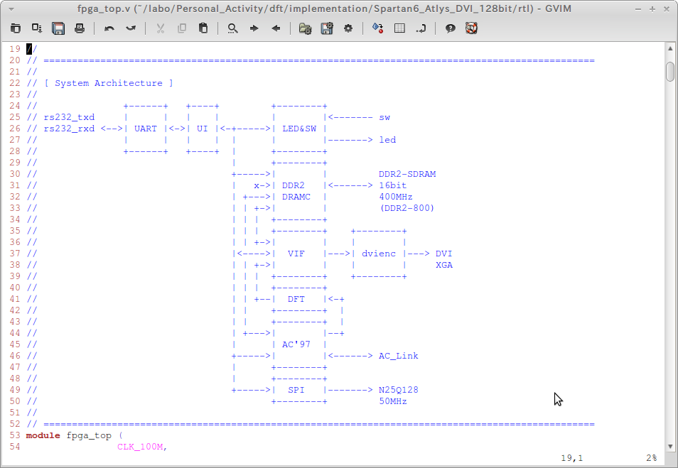 BRAVO FPGA: DFT IPの作成 6