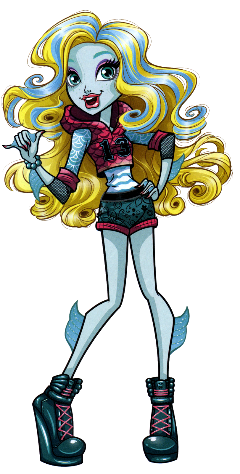 Monster High-Pretty : Bio de Lagoona Blue