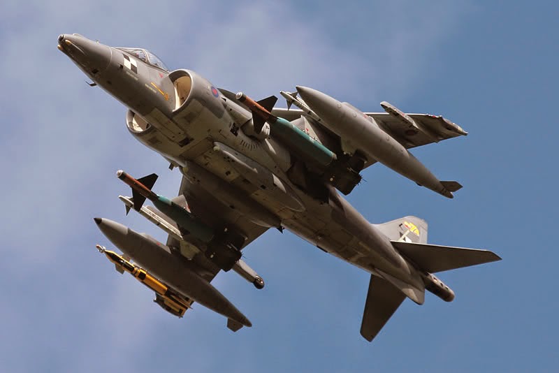 Blog de Aviones de Caza y Ataque: British Aerospace Harrier II
