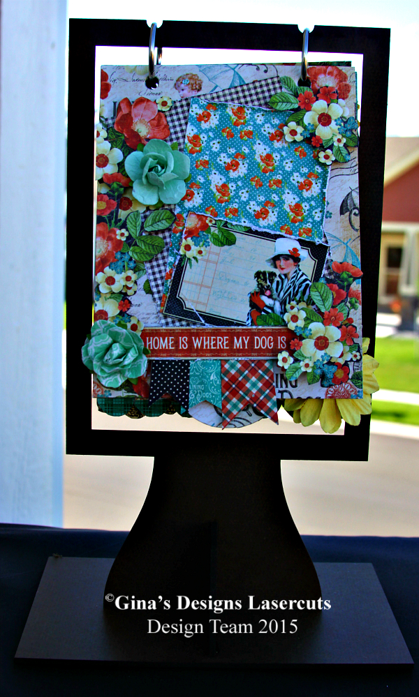 Ginas Designs: Standing Flip Album