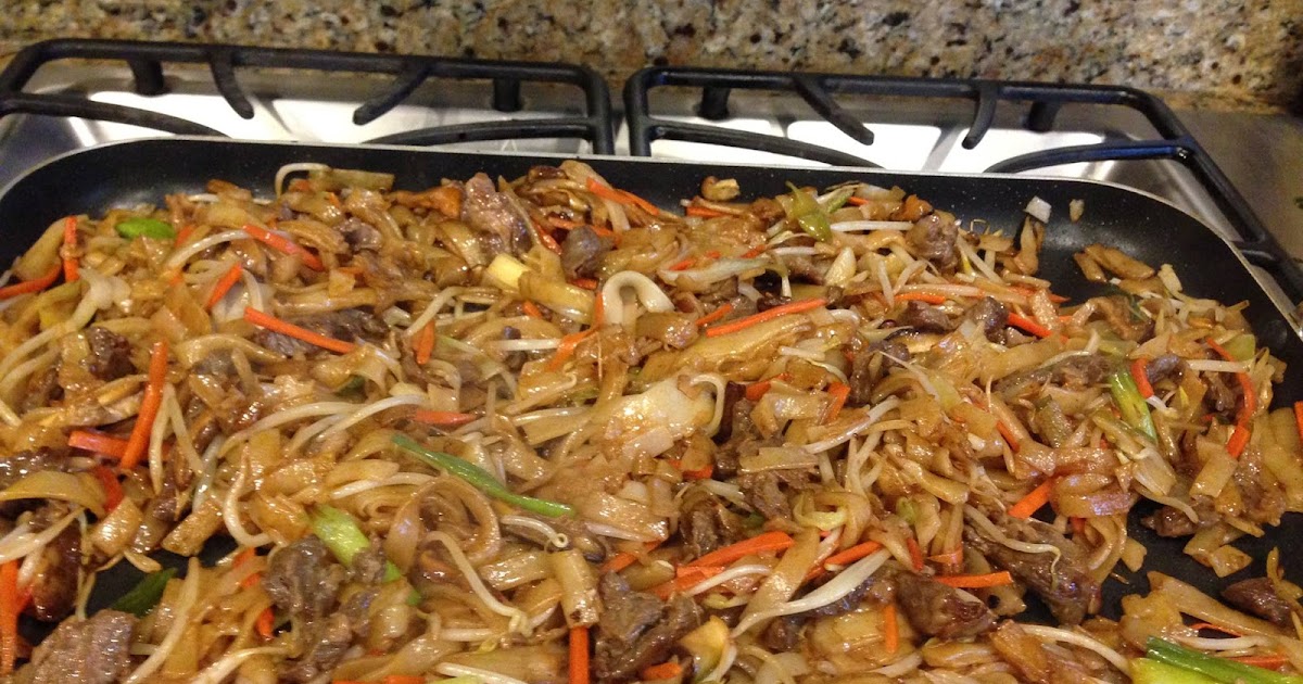 Shirley's Recipes: Beef Fried Rice Noodles (classic Cantonese dish)