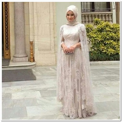 Kain Renda Model Baju Gamis Renda Pesta Terbaru 2019 - Seputar Model
