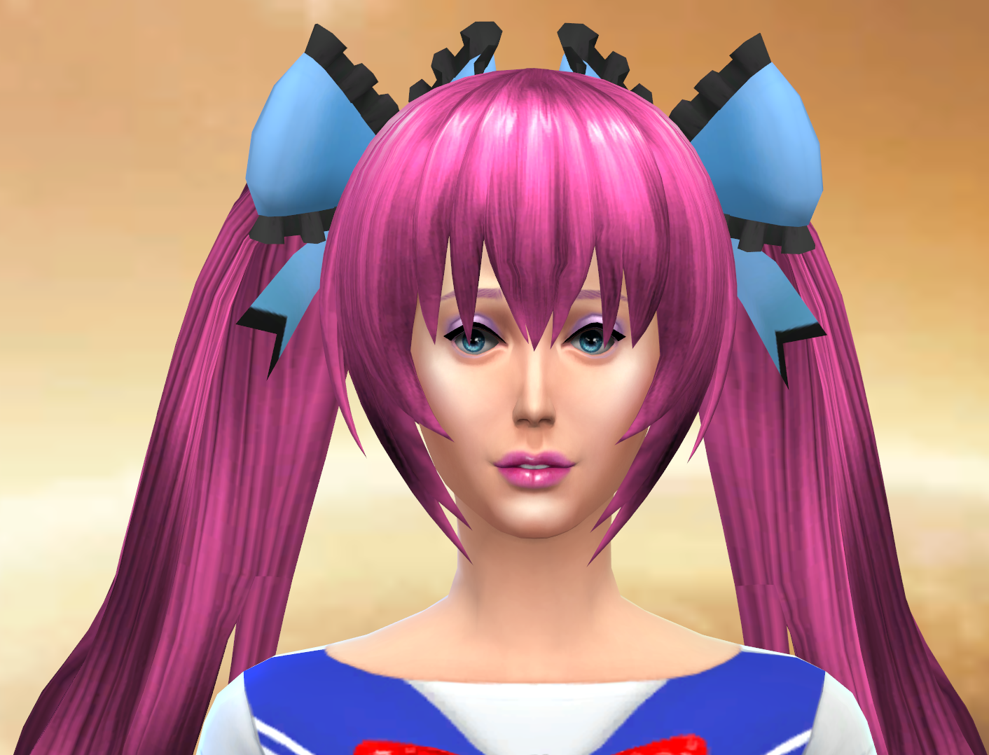 Yandere simulator hair texture