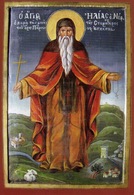 ORTHODOX CHRISTIANITY THEN AND NOW: Saint Elias the New of Sicily (+ 903)