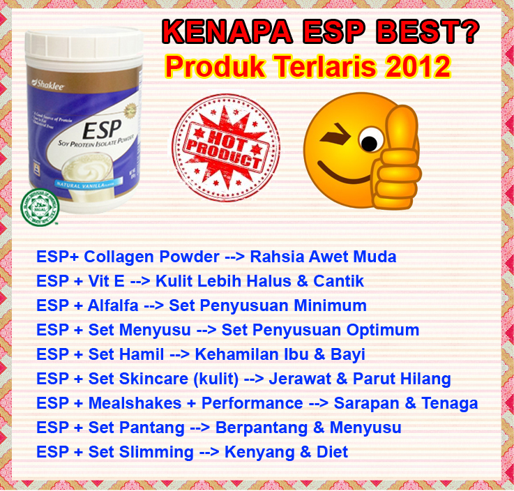 ESP Shaklee Produk Paling Popular! Ketahui Kelebihan ESP dan Kenapa ...