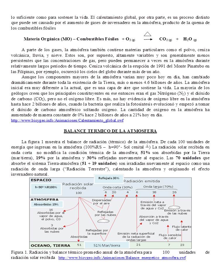 Las Ciencias de La Tierra nSc yonnydavid: La Atmósfera. Energia ...