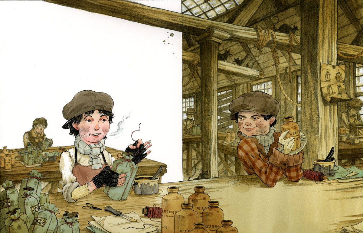 Drawing On Deadline: Done with Dickens