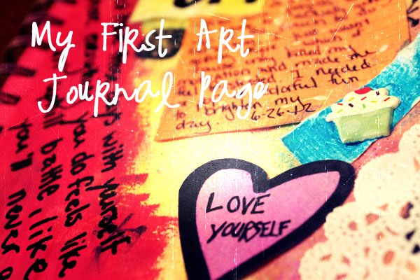 Nest Candy: My First Art Journal Page