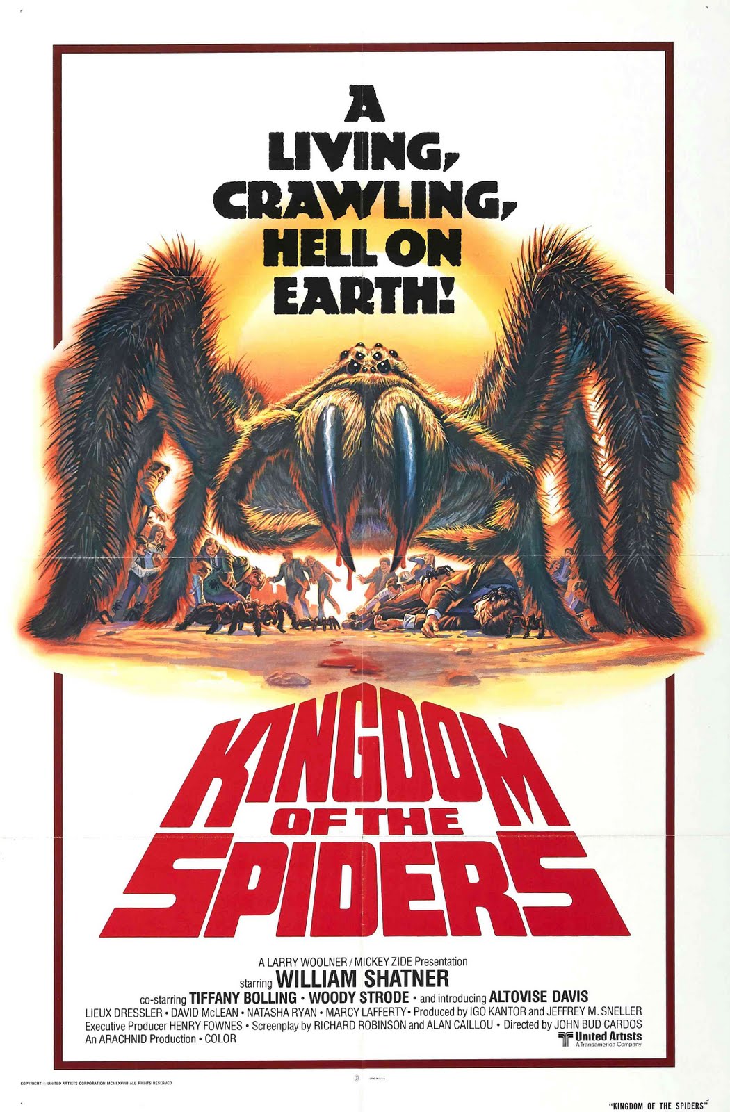 boblarkin: Bob Larkin: Kingdom of the Spiders (1977)