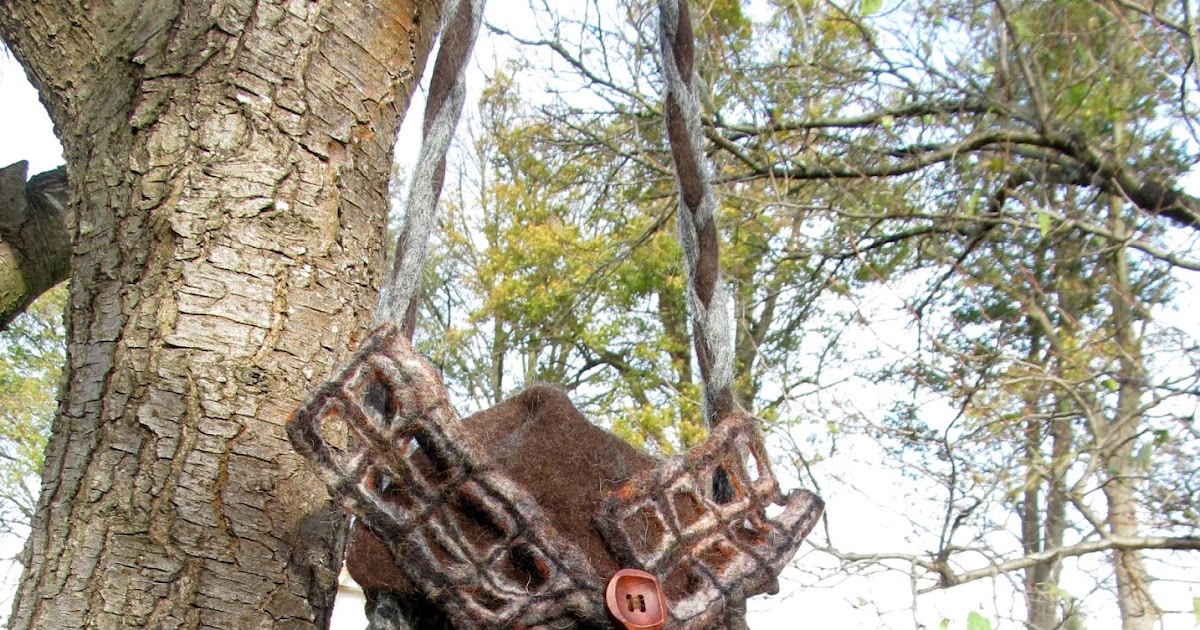 Felt painted. Filcem malowane : Holland windmill - felted handbag