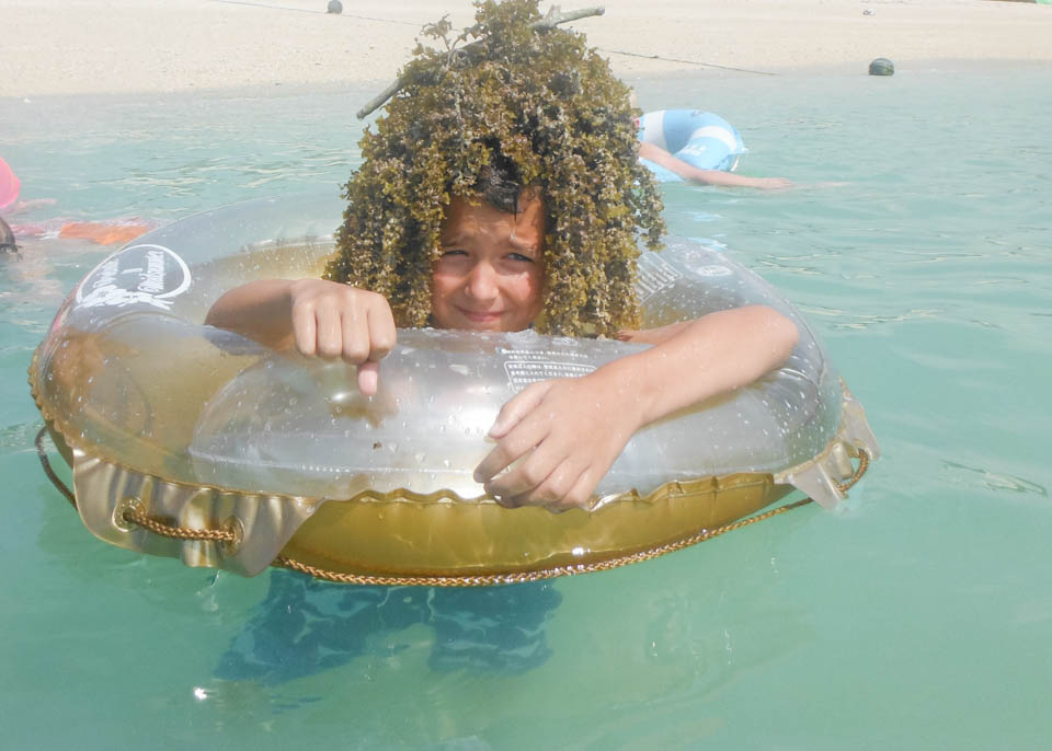 Enjoying Life With 4 Kids: A Little Beach Fun at Okuma | Okinawa