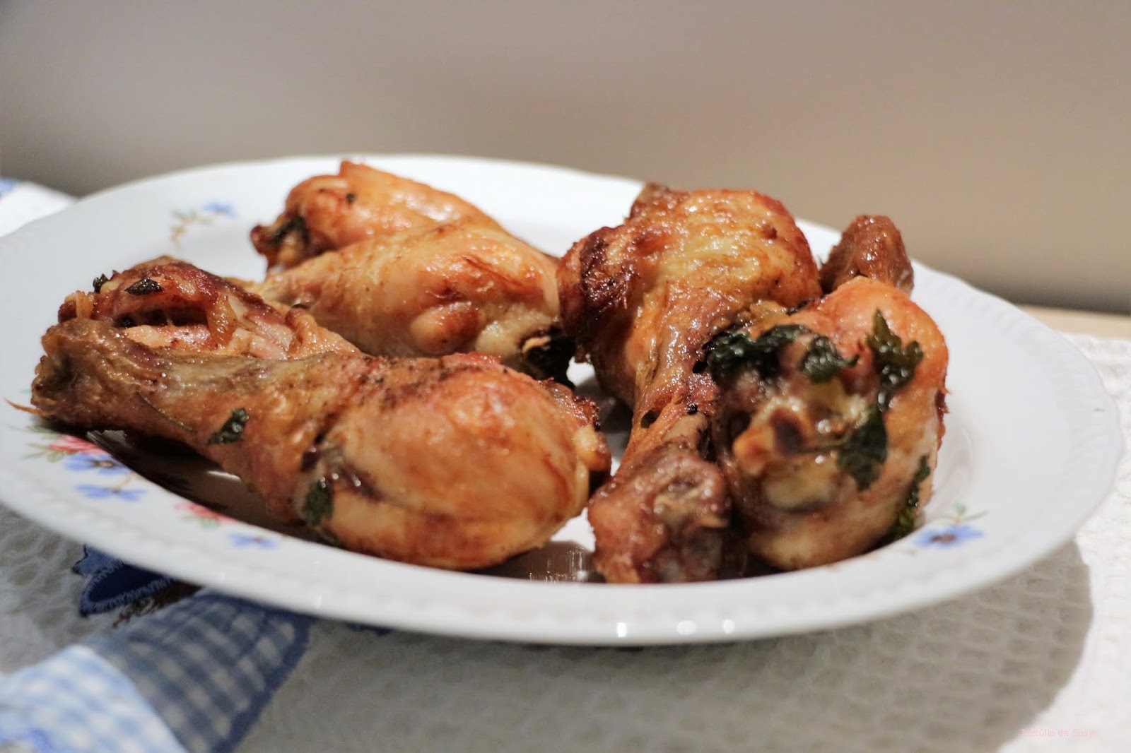 Pernas de frango à passarinha - Tertúlia da Susy
