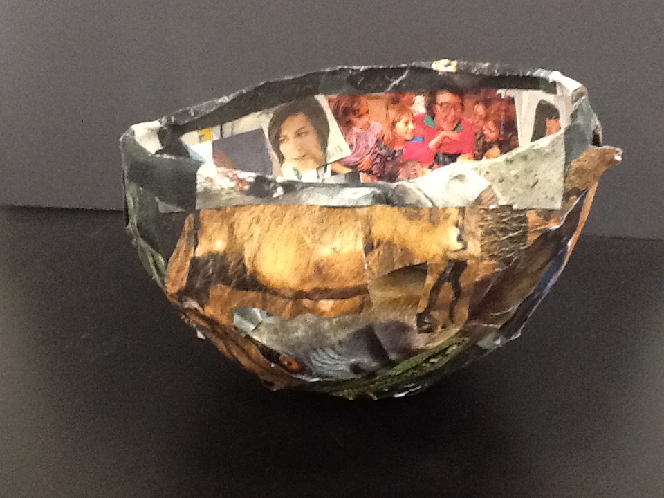 C.I.C.S. Bucktown Art: Papier Mache Bowls